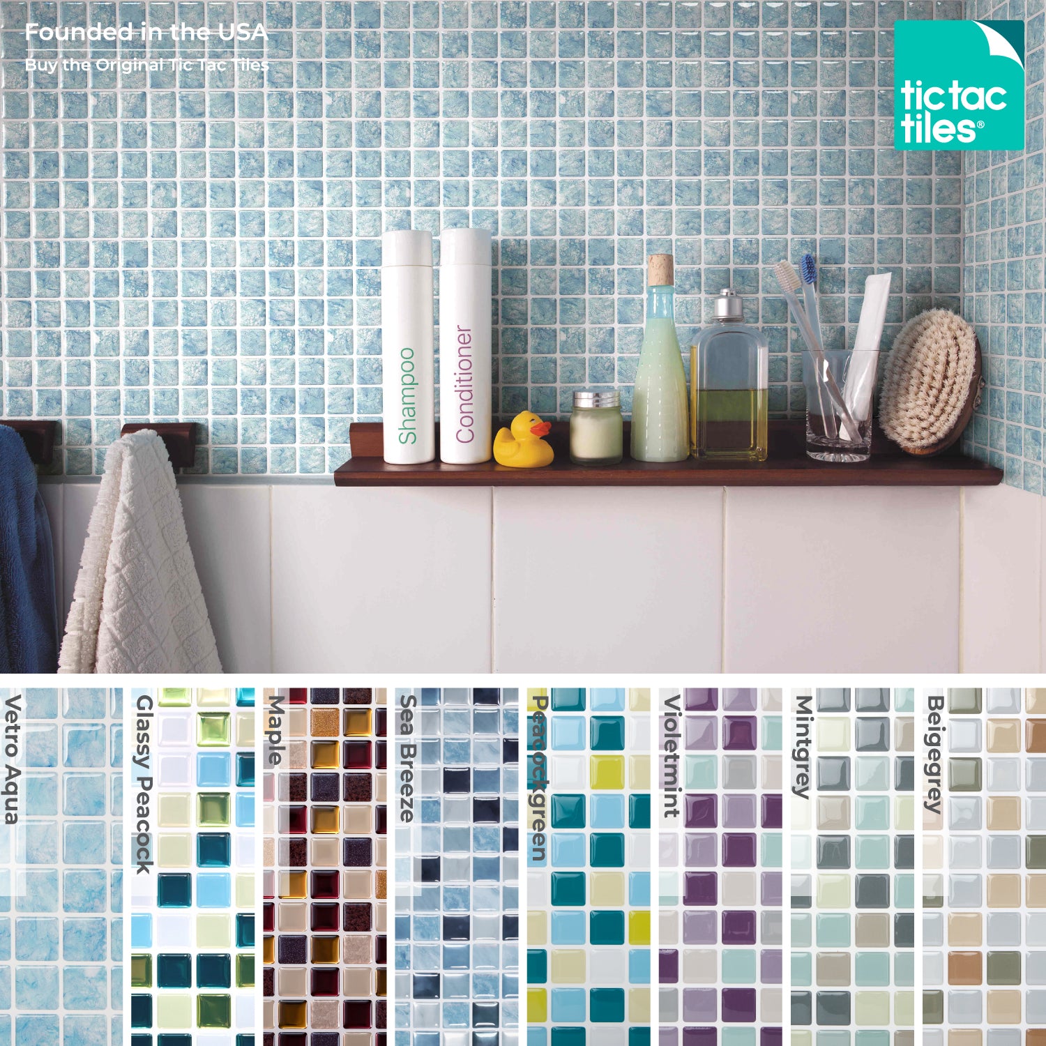 aqua tiles