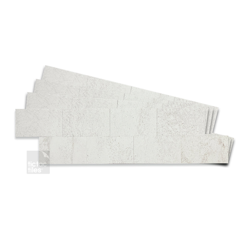 Thin Stone Subway Light Sand Tile – Tic Tac Tiles