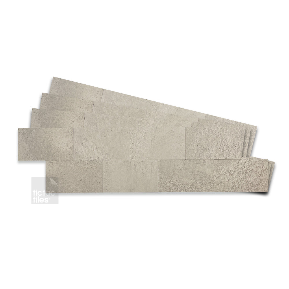 Thin Stone Subway River Rock Tile – Tic Tac Tiles