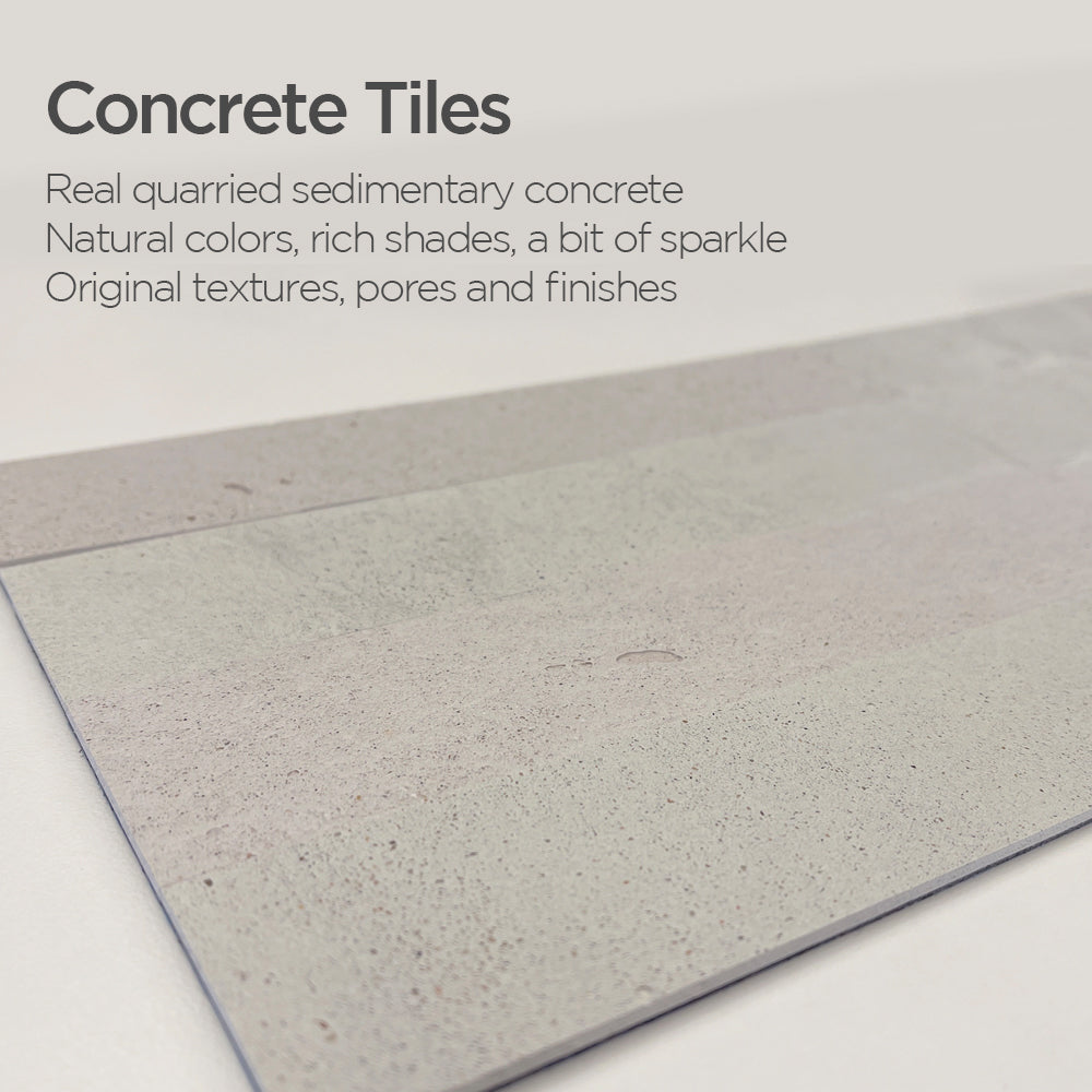 Thin Stone Smoky White Tile – Tic Tac Tiles